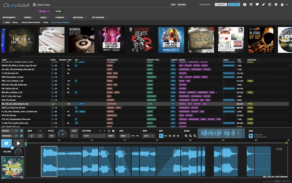 Loopcloud 4.0, el administrador de samples gratuito de Loopmasters agrega edición de audio ...